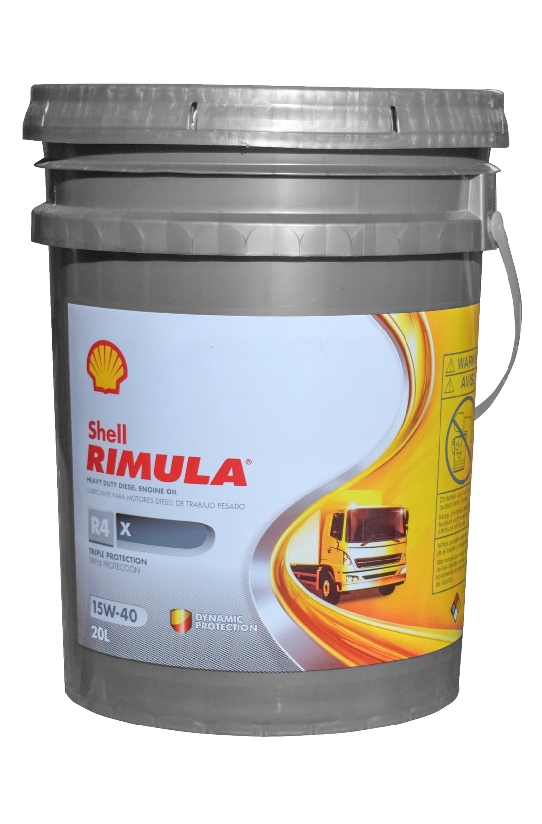 Aceite Rimula R4 X Balde (Sae 15W-40) Shell - ZELCOMEP